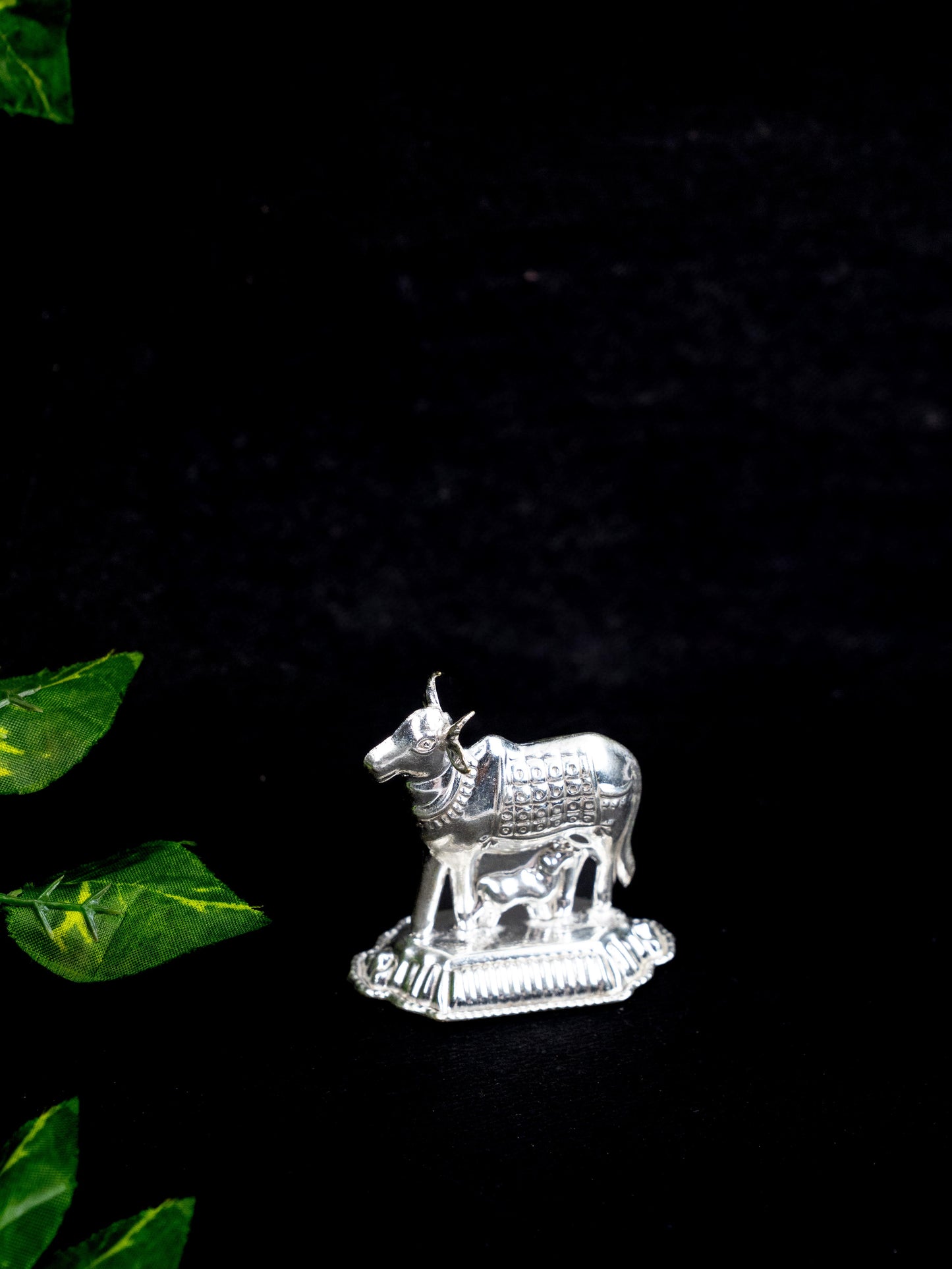 German Silver Cow & Calf - 2 inch - WBG1867 – BLiS