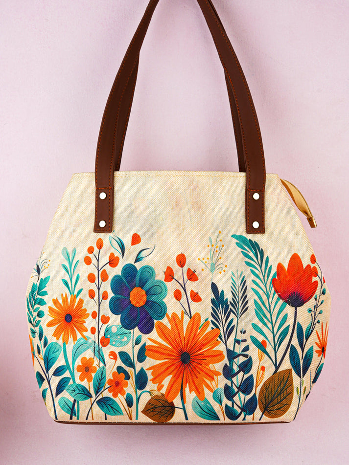 Handbag - Floral Design - 17 Inch - WL5712-2 – BLiS