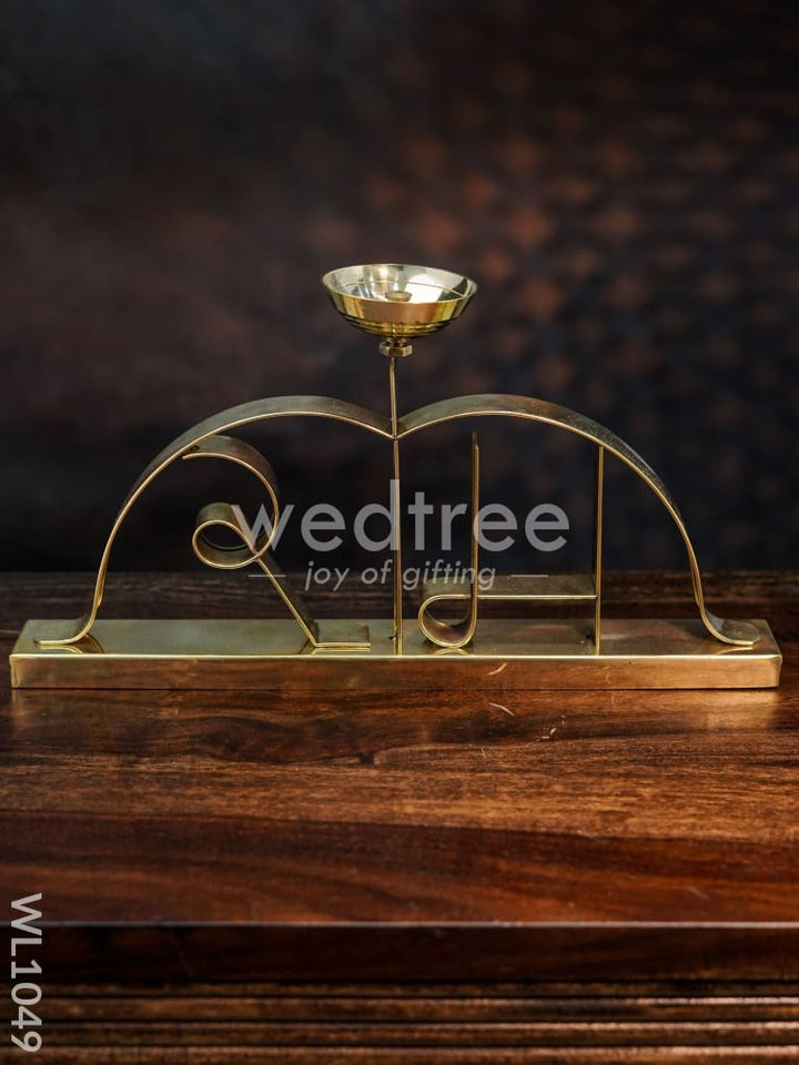 Brass Ram Diya - WL1049 – BLiS