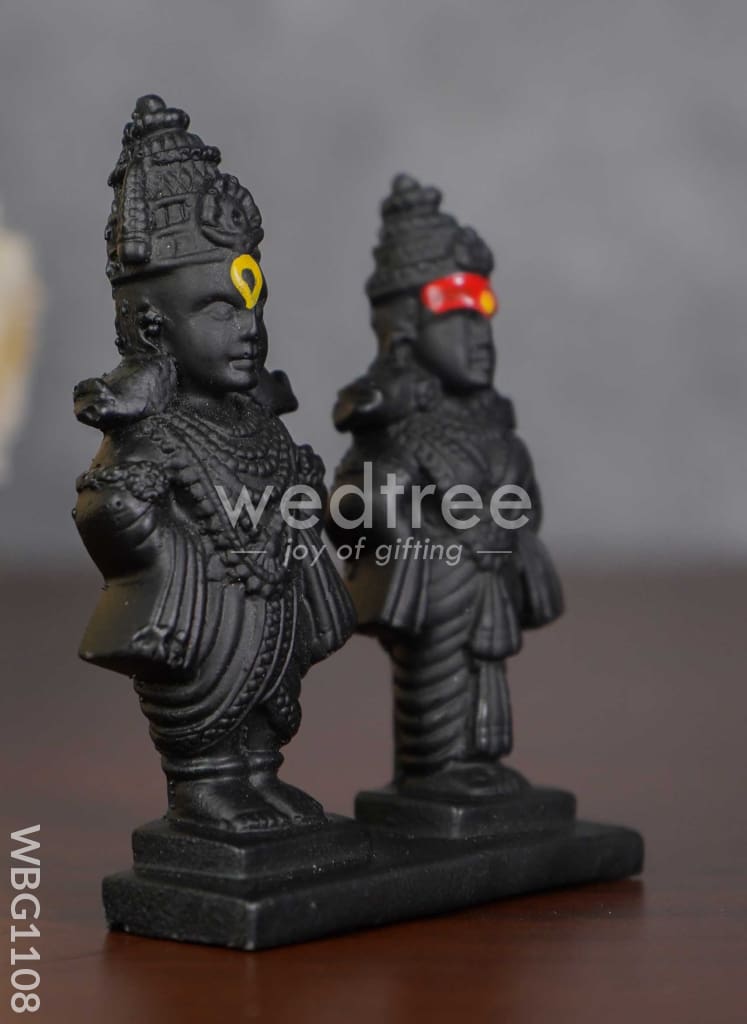 Panduranga Rukmini Idol in Polyresin - 3 inch - WBG1108 – BLiS